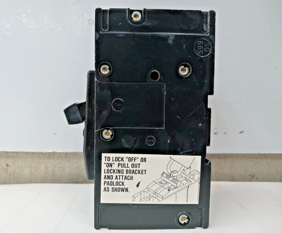 SQUARE D 70 AMP CIRCUIT BREAKER 3 POLE 240 VAC QOU370 | eBay