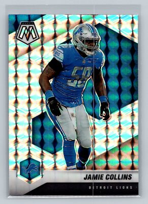 Jamie Collins 2021 Panini Mosaic #78 Prizm Silver Detroit Lions C14 | eBay