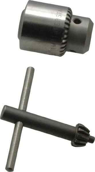 Jacobs JT1, 0 to 1/4" Capacity, Tapered Mount Stainless Steel Drill ...