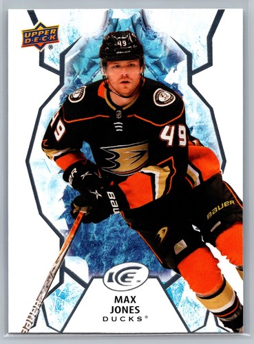 2021-22 Upper Deck Ice #87 Max Jones Anaheim Ducks | eBay