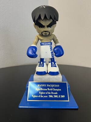 Manny Pacquiao Autographed Figure With Certificate Photo Great ...