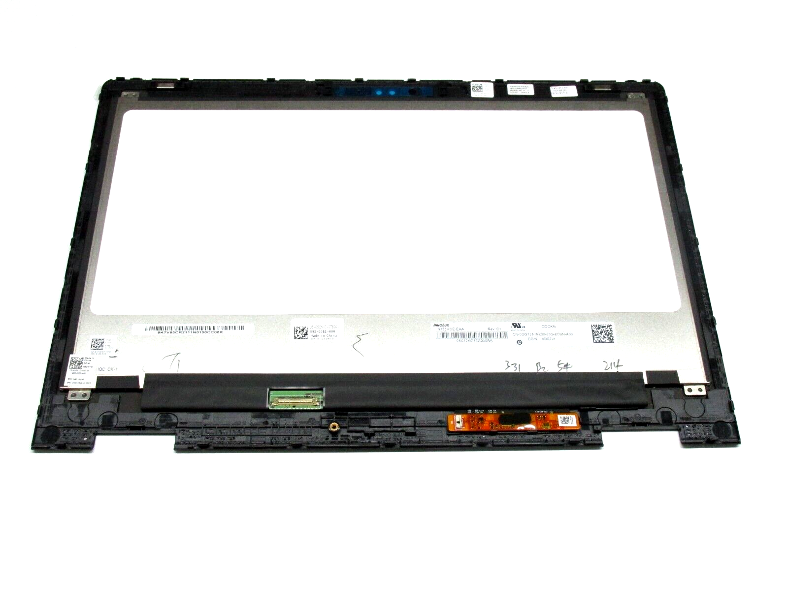 New OEM Dell Inspiron 13 5368 5378 Touchscreen FHD LCD LED Panel IR A01 ...