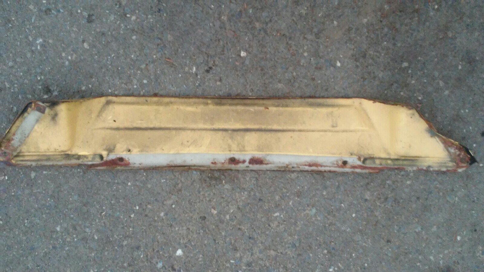 1974 OEM VOLVO 140 142 144 145 Under Hood Radiator Fan Guard Steel Body ...