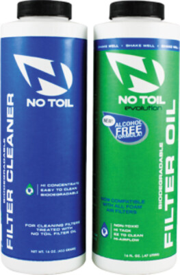 NO TOIL EVOLUTION AIR FILTER OIL 2/PK PART# EV104 | eBay