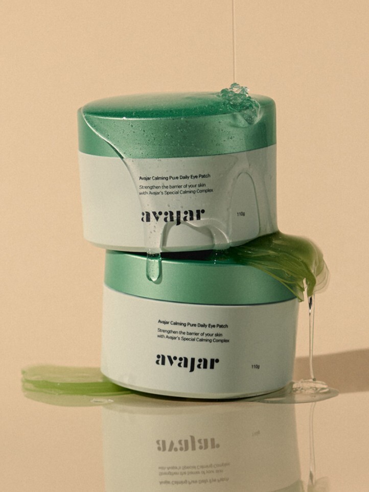 [avajar] CALMING PURE DAILY EYE PATCH 90EA / CALMING COMPLEX , MOIRTURE ...