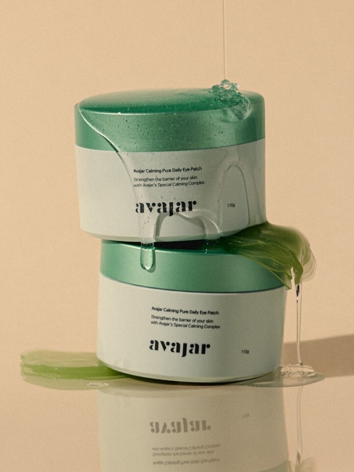 [avajar] CALMING PURE DAILY EYE PATCH 90EA / CALMING COMPLEX , MOIRTURE ...