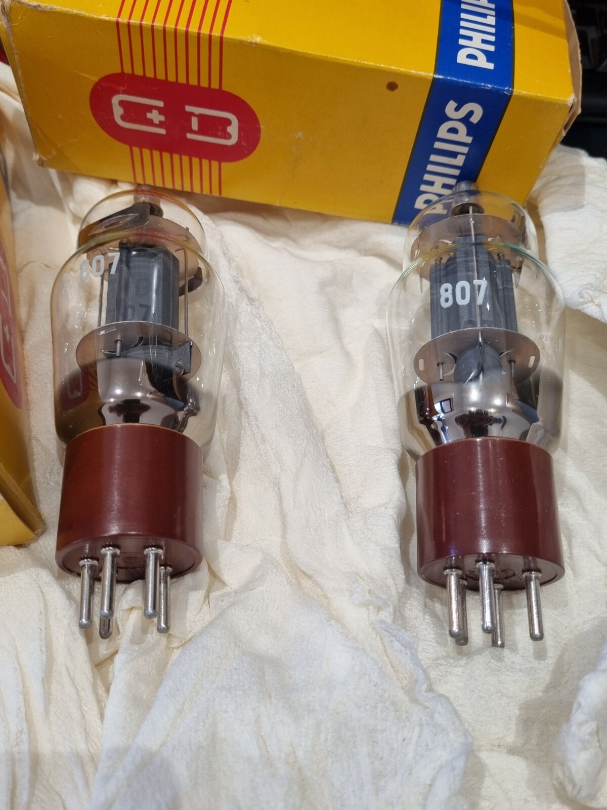807 NOS Vacuum Tubes, Philips, Brand New, Purchased late 90's as new in ...
