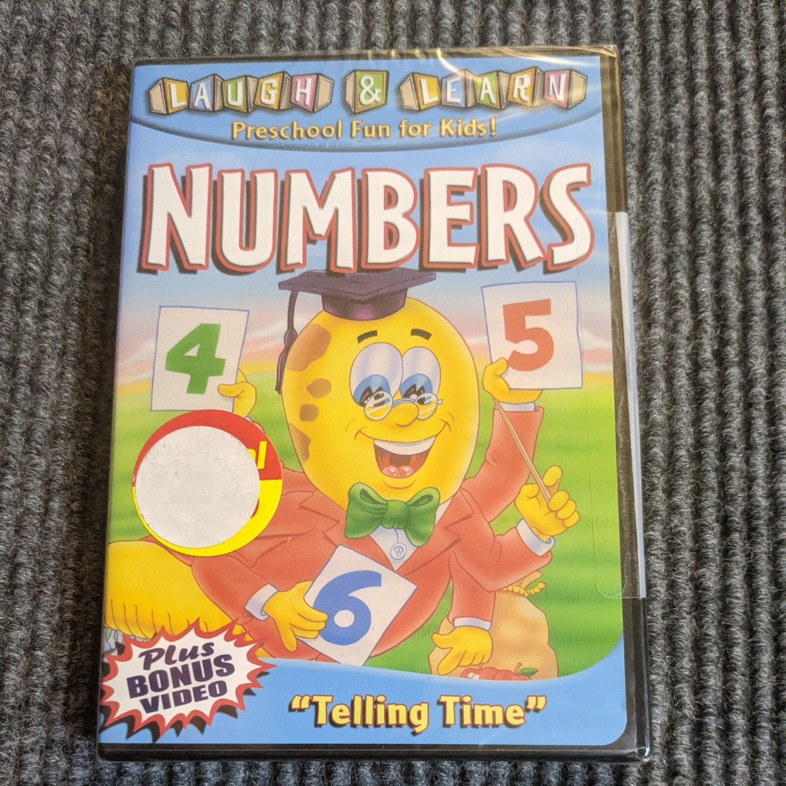 Laugh & Learn Preschool Fun For Kids Numbers "Telling Time" (DVD) | eBay