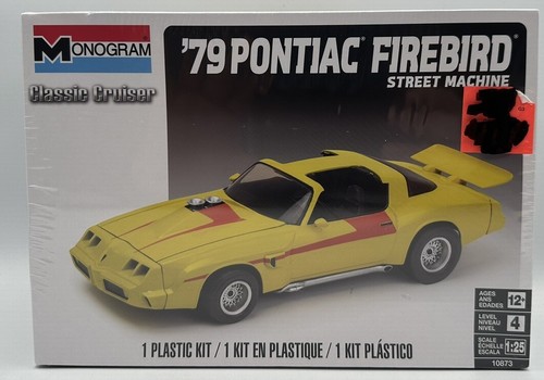 ‘79 Pontiac Firebird Street Machine Model Kit 1:25 Scale Monogram Free ...