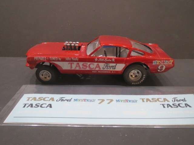 Tasca Ford 66' Mustang AWB 1/25 Resin Body & Decal from Fremont Racing ...