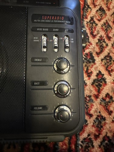 Vintage General Electric GE SupeRadio 7-2887A Long Range AM/FM Super ...