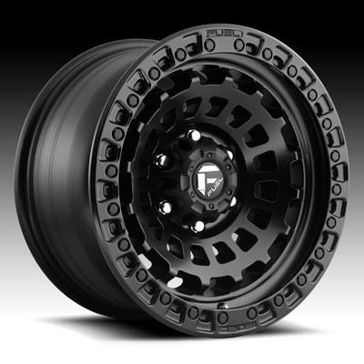 4/Fuel D633 Zephyr Matte Black 17x9 5x5 1mm (D63317907550) | eBay