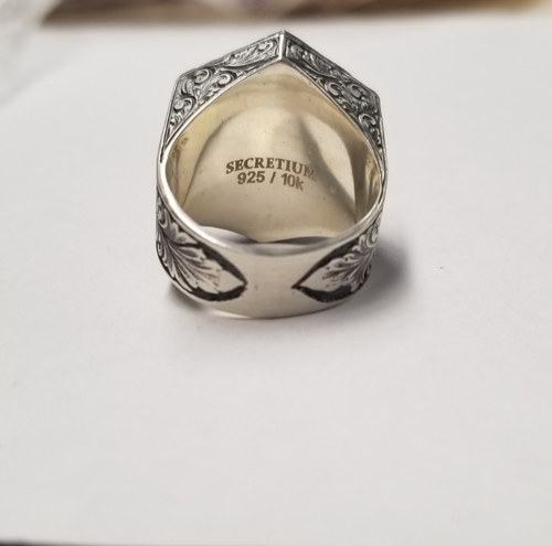 Secretium Sterling Silver Fleur De Lis Maltese Cross Knight Templar ...