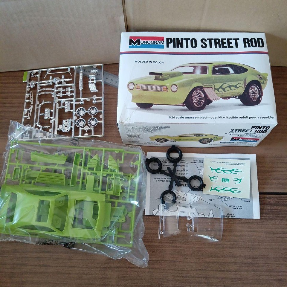 Monogram 1/24 Scale Ford Pinto Street Rod Model Kit Unassembled Rare | eBay