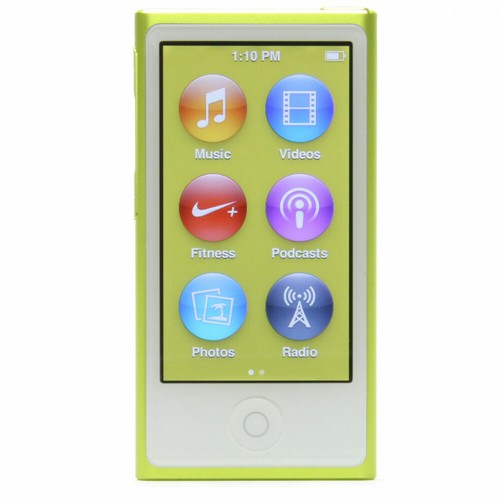 NEW sealed Apple iPod Nano 7th Generation 16GB Yellow - Free Shipping ...