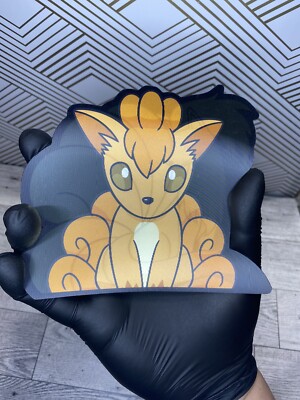 Pokemon Nine Tails & Vulpix 3D Lenticular Motion Sticker Car Decal | eBay