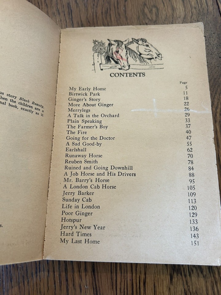 Vintage 1960 Black Beauty To Read Aloud by Felix Sutton Trade Paperback ...