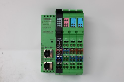 Phoenix Contact IL EIP BK DI8 DO4 2TX-PAC Ethernet/IP Bus Coupler ...