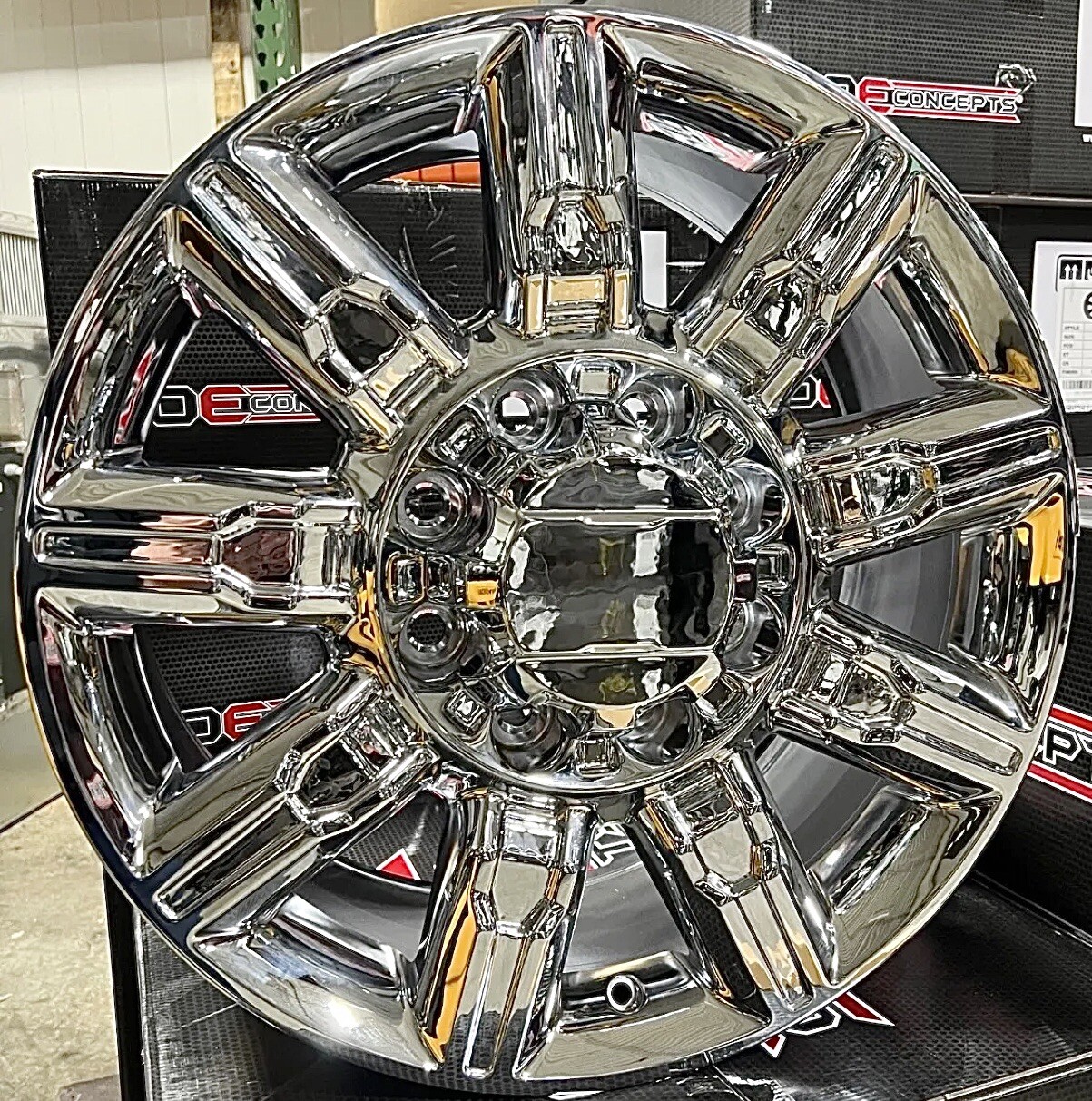 20" Chrome OE 84830458 Replica Wheels fits 2011 2024 GMC Sierra Denali ...