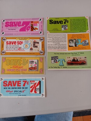 Random Cereal Store Coupons. Rare | eBay