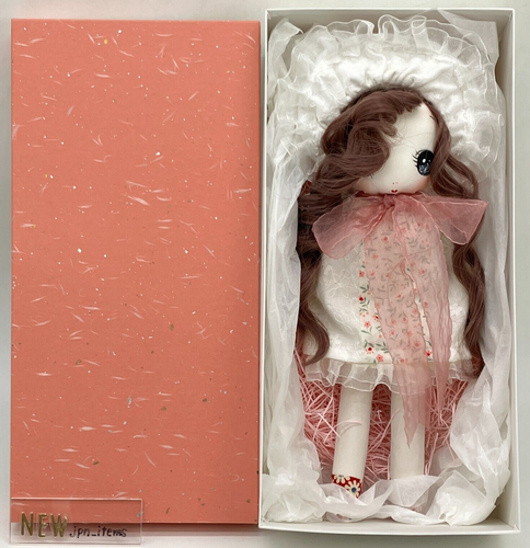 Handmade Japan Plush Cotton Bunka Doll Japanese Retro Style Black Eyes ...