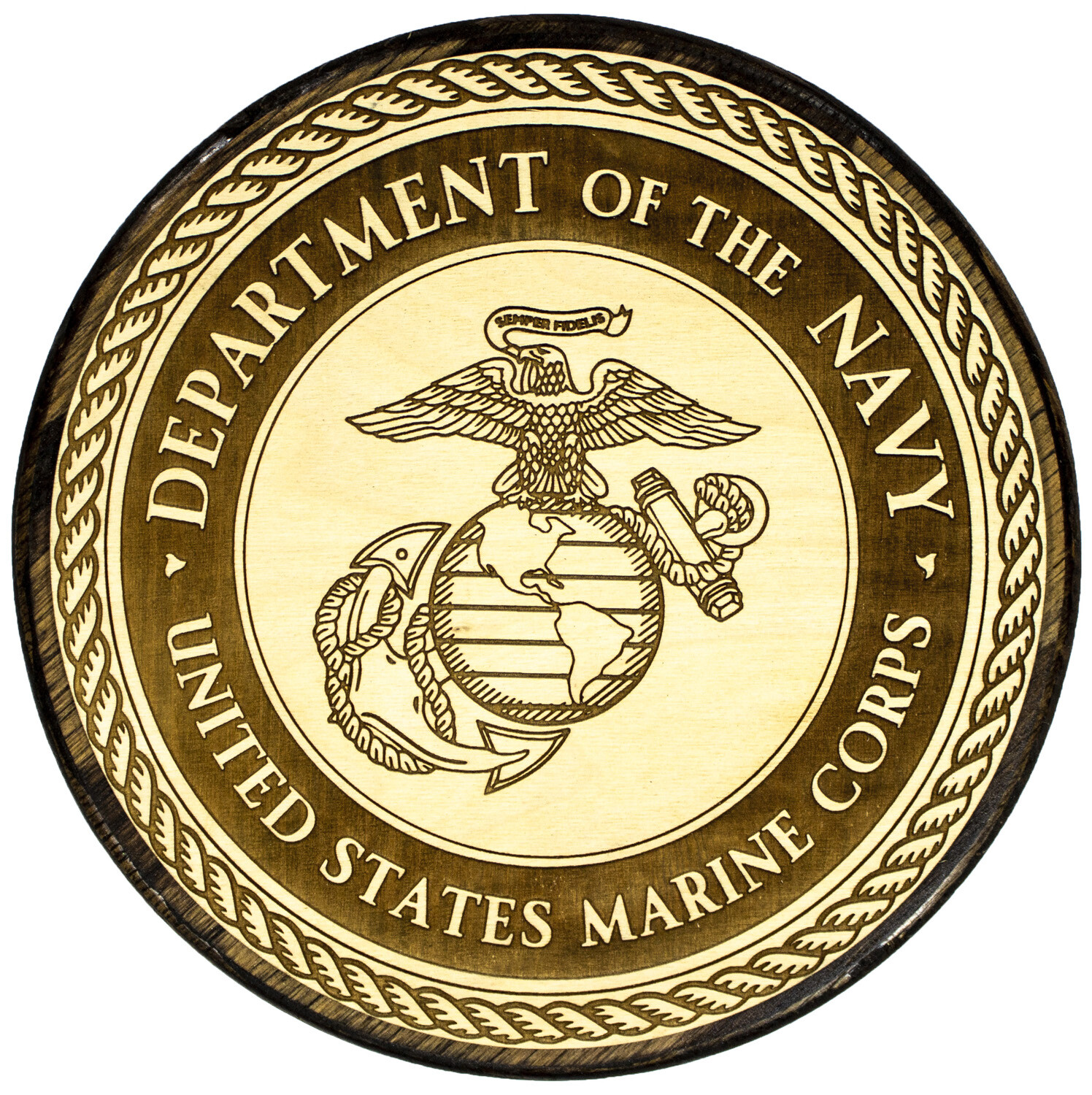 Set of 5 Military Branch Emblems Army, Navy, Air Force, Marines Coast ...