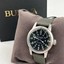 Bulova Hack 38MM Military VWI Special Edition Black Dial Men's Watch ...