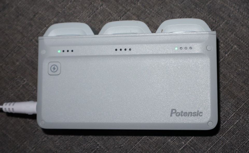 Potensic Atom Battery Bank With 3 Batteries And Charger | eBay