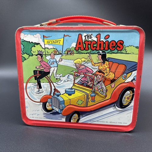Rare Vintage 1969 The Archies Lunch Box Aladdin Tin Metal Lunch Box-No ...