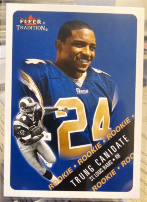 2000 Fleer Tradition Trung Canidate RC #328 Rams | eBay
