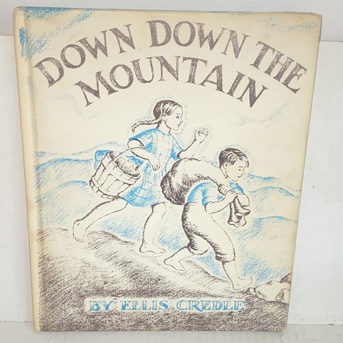 Vintage 1961 Down Down The Mountain by Ellis Credle Hardcover Weekly ...