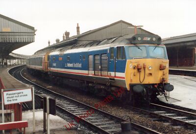 Railway Photo 12x8 Class 50 50048 NSE at Salisbury 10/1/1990 | eBay UK