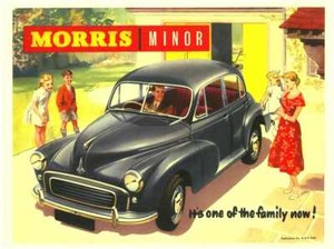 Morris Minor advertising vintage retro signs repro wall art | eBay
