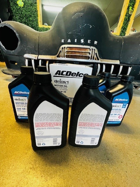 6qt Dexos 1 Gen 3 ACDelco SAE 5W-30 Full Synthetic Motor Oil 6 QT 10 ...
