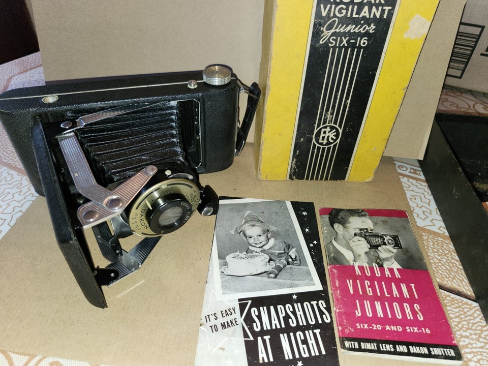 Kodak Vigilant Six-16 Medium Format 616 Film Folding Camera | eBay