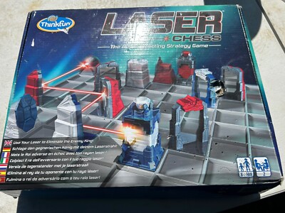 ThinkFun Laser Chess Two Player Strategy Beam Directing Game Toy | eBay