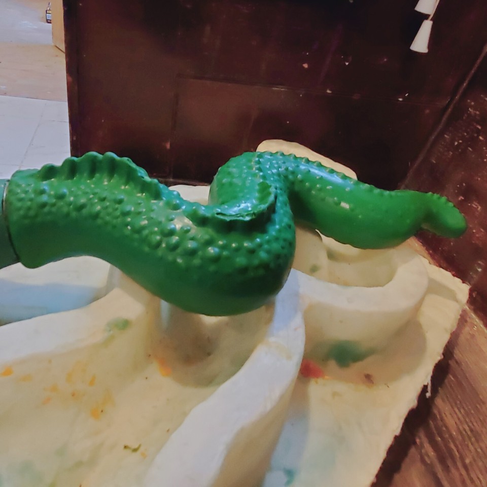 Custom stretch serpent kenner Fisher syrup filled elastic | eBay