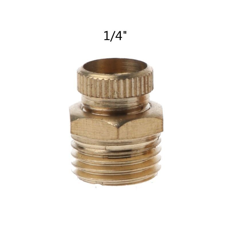 PT1/4" 3/8" 1/2‘’ Brass Male Thread Air Compressor Water Drain for ...