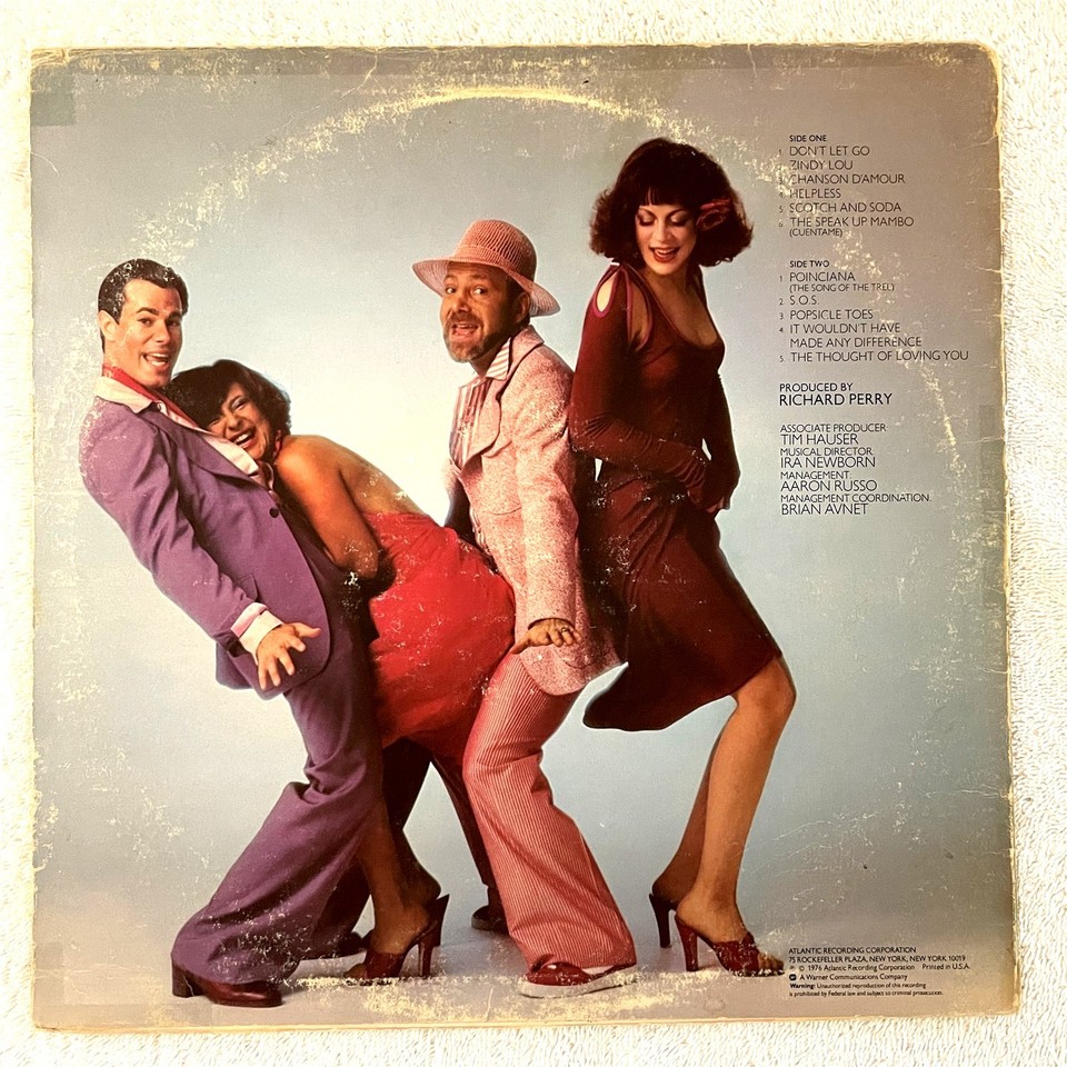 The Manhattan Transfer "Coming Out" 1976 Jazz/Rock LP, VG, Atlantic, Promo Cover | eBay