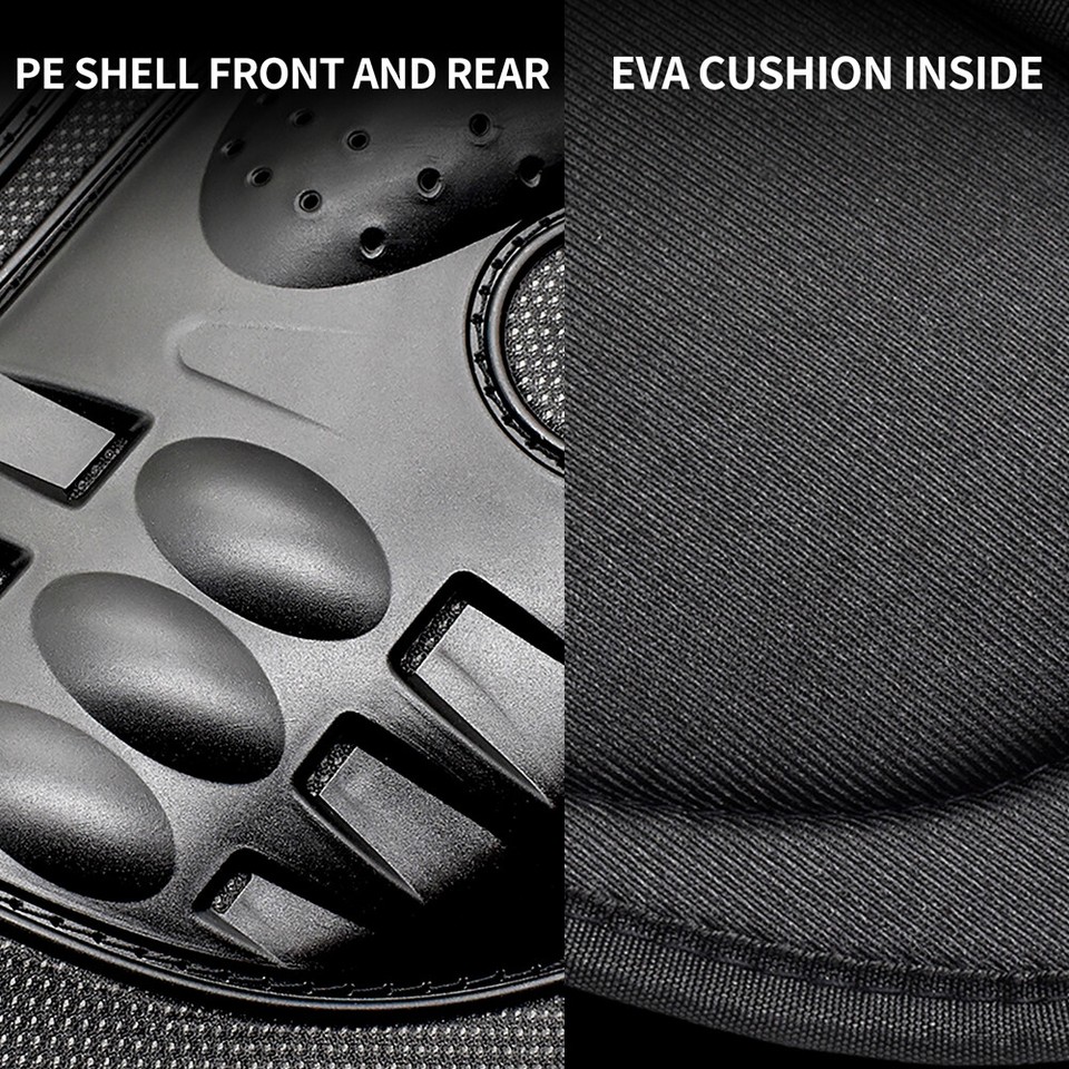 WOSAWE Motorcycle Armor Jacket Chest Protector Off Road Elbow Knee Pads ...