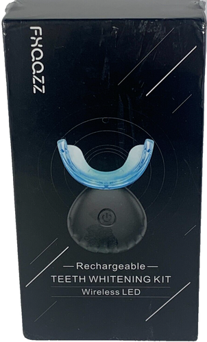 Wireless LED Teeth Whitening Kit Home Use Blue Light Dental Bleaching ...