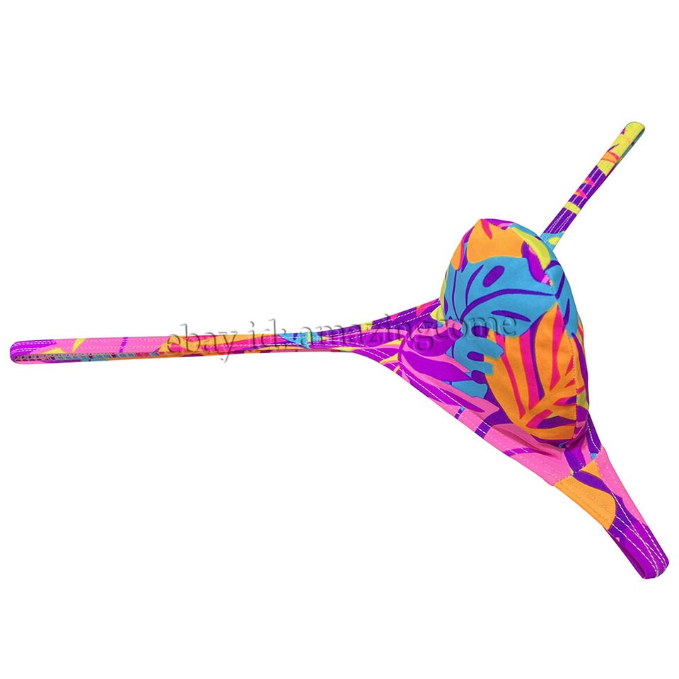 Lot of Men's G-stirng Micro Thong Diamond Back Underwear Contour Pouch ...