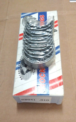 DNJ ROCK PRODUCTS ROD BEARING SET CRANKSHAFT NEW RB941 .010 TOYOTA 5MGE ...