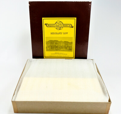MAGNUSON MODELS HO SCALE 439-534 "MERCHANTS' ROW" BUILDING KIT | eBay