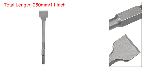 Cranked Drill Chisels 50mm Masonry Chisel Bit Hex Shank Jack Hammer ...