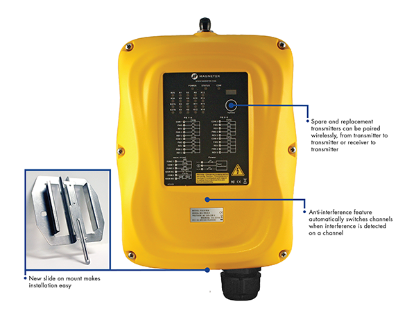 Enrange Overhead Crane Radio Control 4 Motion 2 speed Magnetek Flex ...
