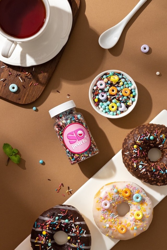 Zuckerstreusel mix „Choco Charm“, 1000g, essbare Kuchen Torten Dekor ...