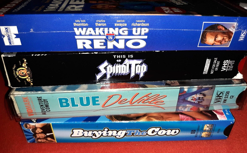 This Is Spinal Tap * Waking up RENO Sealed etc. Comedy PROMO (VHS ...