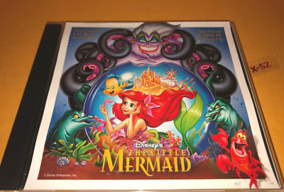 Disney The Little Mermaid movie vintage cd Multimedia CD ROM Press Kit ...