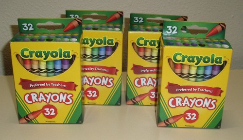 4 Boxes Crayola Crayons 32 Count Each | eBay